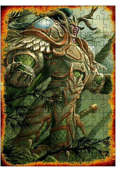 Tablomega Ahşap Mdf Puzzle Yapboz Night Elf Druid 120 Parça 25*35 cm Tablomega Ahşap Mdf Puzzle Yapboz Night Elf Druid 120 Parça 25*35 cm