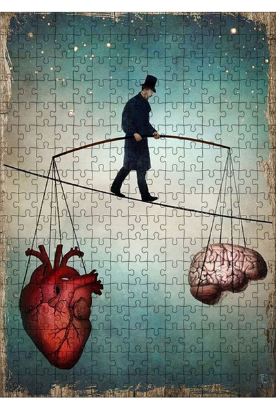 Tablomega Ahşap Mdf Puzzle Yapboz Akıl ve Mantık 255 Parça 35*50 cm