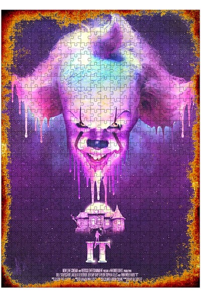 Tablomega Ahşap Mdf Puzzle Yapboz It O Film Afişi 500 Parça 50*70 cm