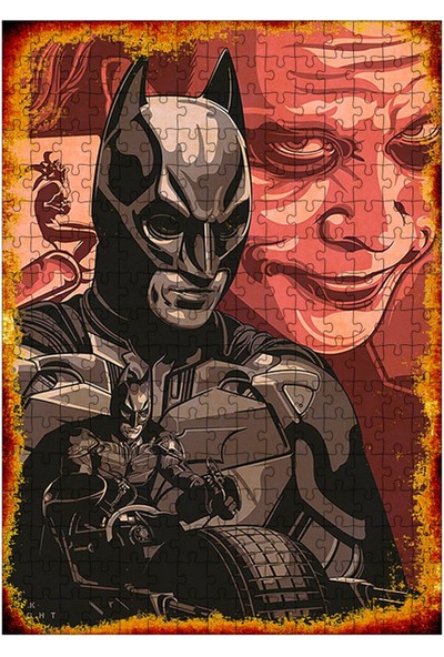 Tablomega Ahşap Mdf Puzzle Yapboz Batman ve Joker 255 Parça 35*50 cm Tablomega Ahşap Mdf Puzzle Yapboz Batman ve Joker 255 Parça 35*50 cm