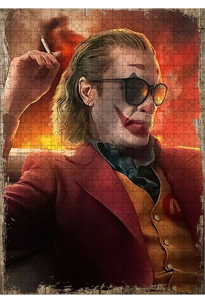 Tablomega Ahşap Mdf Puzzle Yapboz Joker 500 Parça 50*70 cm