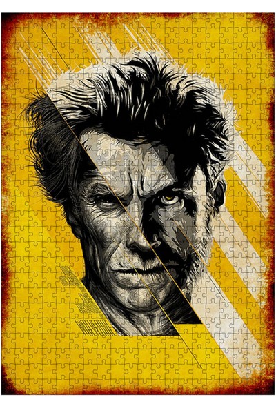 Tablomega Ahşap Mdf Puzzle Yapboz Adam Profili 500 Parça 50*70 cm