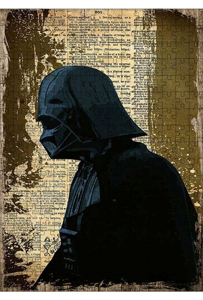 Tablomega Ahşap Mdf Puzzle Yapboz Darth Vader 255 Parça 35*50 cm Tablomega Ahşap Mdf Puzzle Yapboz Darth Vader 255 Parça 35*50 cm