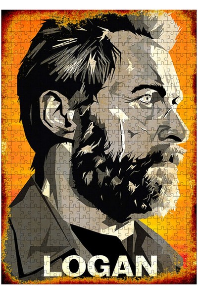 Tablomega Ahşap Mdf Puzzle Yapboz Logan 500 Parça 50*70 cm