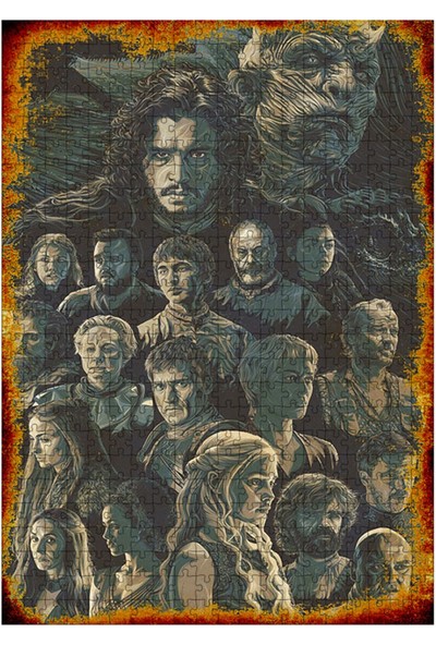 Tablomega Ahşap Mdf Puzzle Yapboz Game Of Thrones Poster Art 500 Parça 50*70 cm Tablomega Ahşap Mdf Puzzle Yapboz Game Of Thrones Poster Art 500 Parça 50*70 cm
