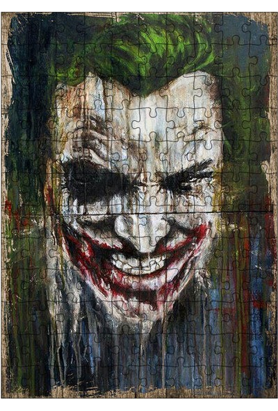 Tablomega Ahşap Mdf Puzzle Yapboz Joker 120 Parça 25*35 cm
