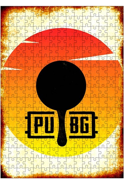 Tablomega Ahşap Mdf Puzzle Yapboz Pubg Logo 255 Parça 35*50 cm Tablomega Ahşap Mdf Puzzle Yapboz Pubg Logo 255 Parça 35*50 cm
