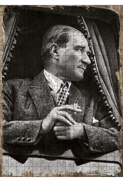 Tablomega Ahşap Mdf Puzzle Yapboz Mustafa Kemal Atatürk 255 Parça 35*50 cm Tablomega Ahşap Mdf Puzzle Yapboz Mustafa Kemal Atatürk 255 Parça 35*50 cm