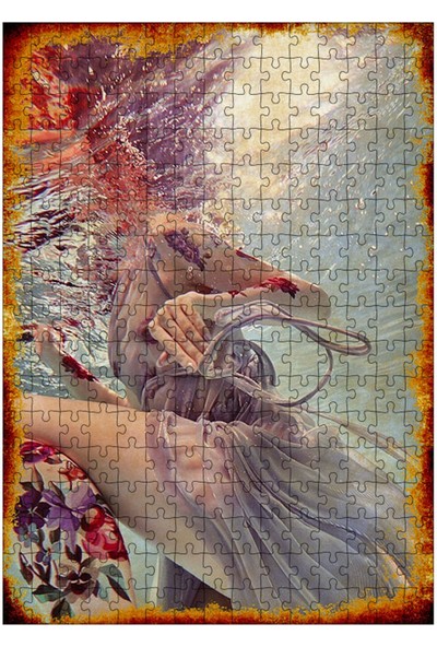 Tablomega Ahşap Mdf Puzzle Yapboz Sudaki Kadın 255 Parça 35*50 cm Tablomega Ahşap Mdf Puzzle Yapboz Sudaki Kadın 255 Parça 35*50 cm