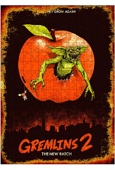 Tablomega Ahşap Mdf Puzzle Yapboz Gremlins Film Afişi 255 Parça 35*50 cm