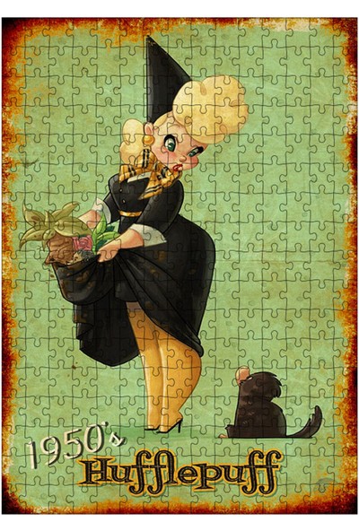 Tablomega Ahşap Mdf Puzzle Yapboz Hufflepuff 255 Parça 35*50 cm Tablomega Ahşap Mdf Puzzle Yapboz Hufflepuff 255 Parça 35*50 cm