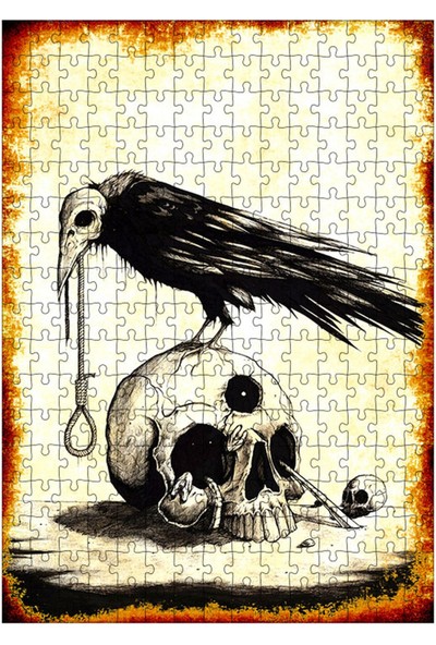 Tablomega Ahşap Mdf Puzzle Yapboz Ölü Karga 255 Parça 35*50 cm Tablomega Ahşap Mdf Puzzle Yapboz Ölü Karga 255 Parça 35*50 cm