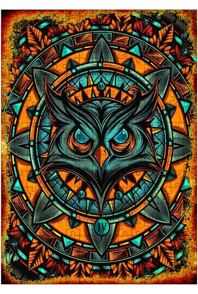 Tablomega Ahşap Mdf Puzzle Yapboz Desenli Baykuş 255 Parça 35*50 cm Tablomega Ahşap Mdf Puzzle Yapboz Desenli Baykuş 255 Parça 35*50 cm