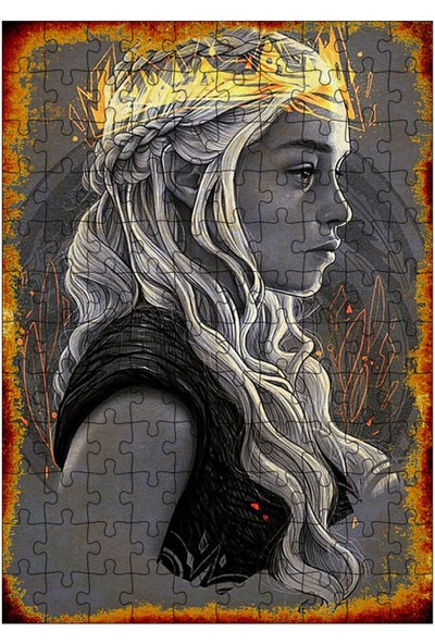 Tablomega Ahşap Mdf Puzzle Yapboz  game Of Thrones Posteri 120 Parça 25*35 cm Tablomega Ahşap Mdf Puzzle Yapboz  game Of Thrones Posteri 120 Parça 25*35 cm