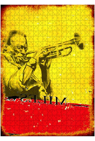 Tablomega Ahşap Mdf Puzzle Yapboz Trombon Çalan Adam 500 Parça 50*70 cm Tablomega Ahşap Mdf Puzzle Yapboz Trombon Çalan Adam 500 Parça 50*70 cm