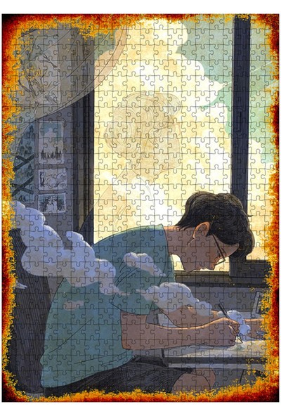Tablomega Ahşap Mdf Puzzle Yapboz Hayal Dünyası Tablo 500 Parça 50*70 cm