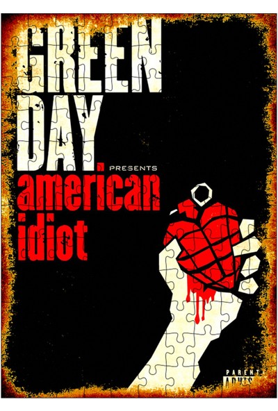 Tablomega Ahşap Mdf Puzzle Yapboz Eski Poster Green Day 120 Parça 25*35 cm Tablomega Ahşap Mdf Puzzle Yapboz Eski Poster Green Day 120 Parça 25*35 cm
