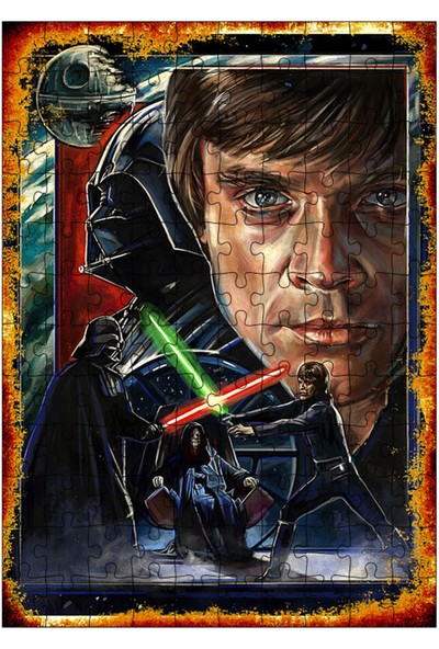Tablomega Ahşap Mdf Puzzle Yapboz Star Wars Yıldız Savaşları 120 Parça 25*35 cm Tablomega Ahşap Mdf Puzzle Yapboz Star Wars Yıldız Savaşları 120 Parça 25*35 cm