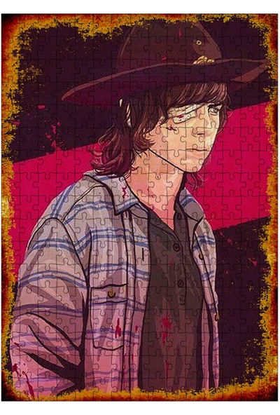Tablomega Ahşap Mdf Puzzle Yapboz Walking Dead Carl 255 Parça 35*50 cm Tablomega Ahşap Mdf Puzzle Yapboz Walking Dead Carl 255 Parça 35*50 cm