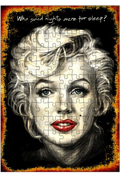 Tablomega Ahşap Mdf Puzzle Yapboz Kim Demiş Geceleri Uyumak Içindir 120 Parça 25*35 cm Tablomega Ahşap Mdf Puzzle Yapboz Kim Demiş Geceleri Uyumak Içindir 120 Parça 25*35 cm