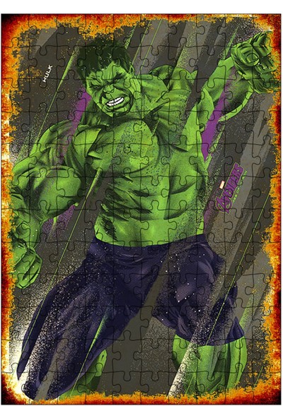 Tablomega Ahşap Mdf Puzzle Yapboz Hulk Yeşil Adam Poster 120 Parça 25*35 cm Tablomega Ahşap Mdf Puzzle Yapboz Hulk Yeşil Adam Poster 120 Parça 25*35 cm
