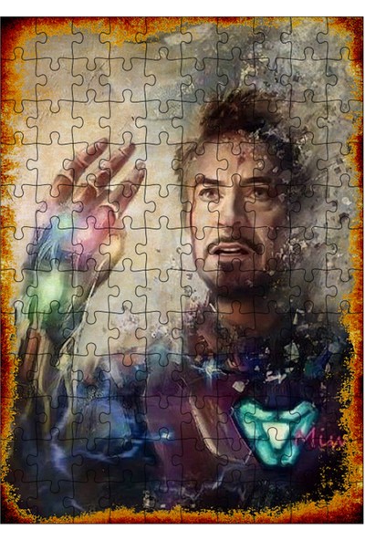 Tablomega Ahşap Mdf Puzzle Yapboz Demir Adam 120 Parça 25*35 cm Tablomega Ahşap Mdf Puzzle Yapboz Demir Adam 120 Parça 25*35 cm