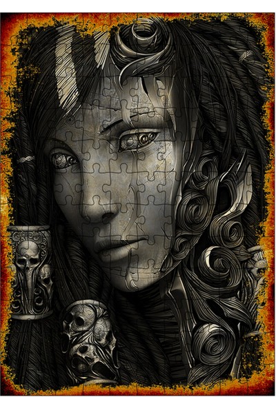 Tablomega Ahşap Mdf Puzzle Yapboz Ağlayan Robot 120 Parça 25*35 cm Tablomega Ahşap Mdf Puzzle Yapboz Ağlayan Robot 120 Parça 25*35 cm