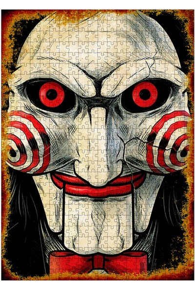 Tablomega Ahşap Mdf Puzzle Yapboz Testere Saw 500 Parça 50*70 cm