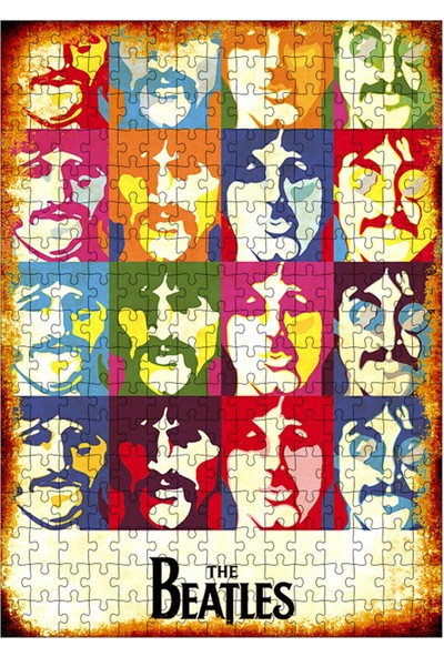 Tablomega Ahşap Mdf Puzzle Yapboz Eski Poster  the Beatles 255 Parça 35*50 cm Tablomega Ahşap Mdf Puzzle Yapboz Eski Poster  the Beatles 255 Parça 35*50 cm