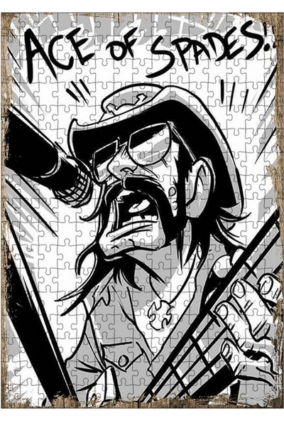 Tablomega Ahşap Mdf Puzzle Yapboz Ünlü Gitarist 255 Parça 35*50 cm Tablomega Ahşap Mdf Puzzle Yapboz Ünlü Gitarist 255 Parça 35*50 cm