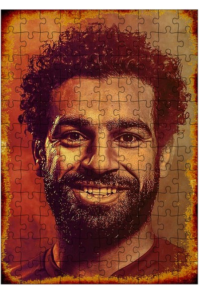 Tablomega Ahşap Mdf Puzzle Yapboz Mohammed Salah 120 Parça 25*35 cm