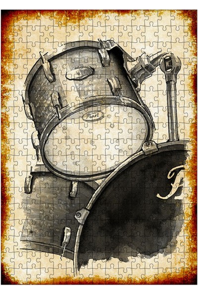 Tablomega Ahşap Mdf Puzzle Yapboz Karakalem Bateri 255 Parça 35*50 cm Tablomega Ahşap Mdf Puzzle Yapboz Karakalem Bateri 255 Parça 35*50 cm