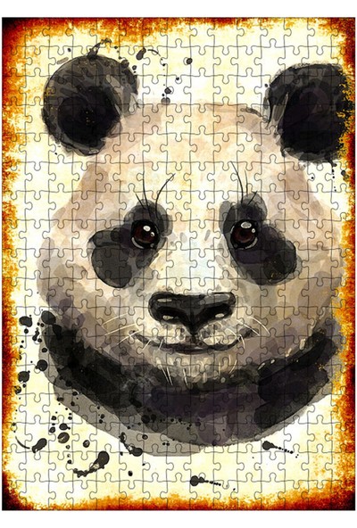 Tablomega Ahşap Mdf Puzzle Yapboz Duvar Tablosu Panda 255 Parça 35*50 cm Tablomega Ahşap Mdf Puzzle Yapboz Duvar Tablosu Panda 255 Parça 35*50 cm