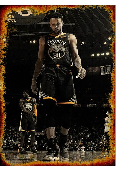 Tablomega Ahşap Mdf Puzzle Yapboz Stephen Curry 120 Parça 25*35 cm