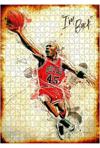 Tablomega Ahşap Mdf Puzzle Yapboz Eski Poster  michael Jordan 500 Parça 50*70 cm Tablomega Ahşap Mdf Puzzle Yapboz Eski Poster  michael Jordan 500 Parça 50*70 cm