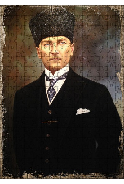 Tablomega Ahşap Mdf Puzzle Yapboz Mustafa Kemal Atatürk 255 Parça 35*50 cm Tablomega Ahşap Mdf Puzzle Yapboz Mustafa Kemal Atatürk 255 Parça 35*50 cm