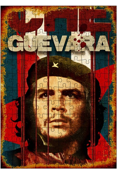 Tablomega Ahşap Mdf Puzzle Yapboz Ernesto Che Guevara 120 Parça 25*35 cm Tablomega Ahşap Mdf Puzzle Yapboz Ernesto Che Guevara 120 Parça 25*35 cm