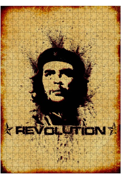 Tablomega Ahşap Mdf Puzzle Yapboz  che Guevara Posteri 500 Parça 50*70 cm