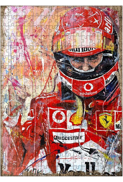 Tablomega Ahşap Mdf Puzzle Yapboz Formüla Pilotu 255 Parça 35*50 cm Tablomega Ahşap Mdf Puzzle Yapboz Formüla Pilotu 255 Parça 35*50 cm