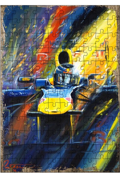 Tablomega Ahşap Mdf Puzzle Yapboz Formula One 120 Parça 25*35 cm Tablomega Ahşap Mdf Puzzle Yapboz Formula One 120 Parça 25*35 cm