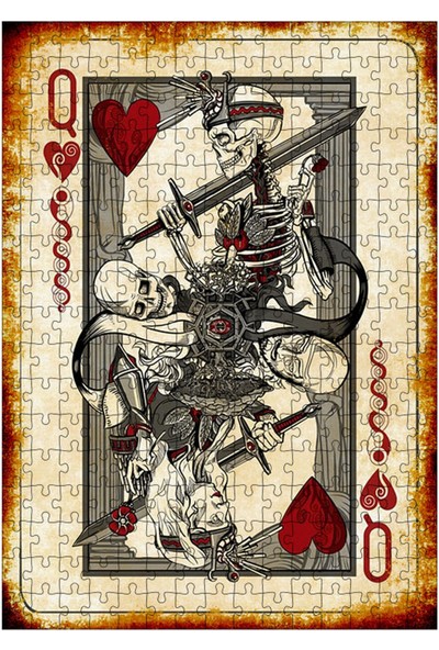 Tablomega Ahşap Mdf Puzzle Yapboz Kupa Kızı 255 Parça 35*50 cm