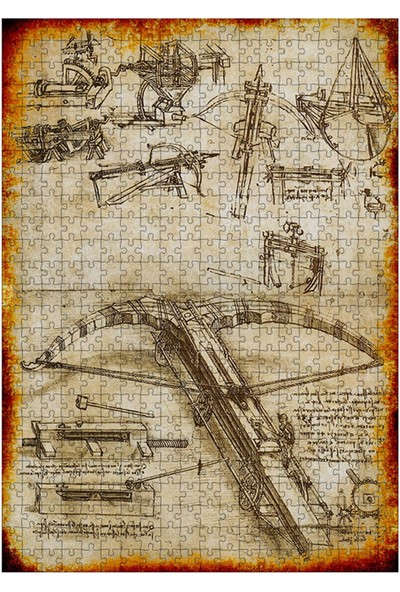 Tablomega Ahşap Mdf Puzzle Yapboz Tatar Yayı 500 Parça 50*70 cm