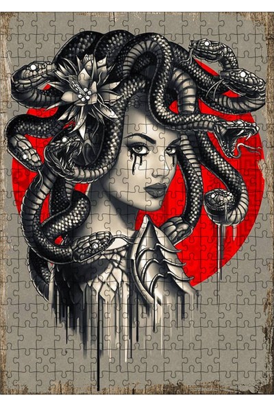 Tablomega Ahşap Mdf Puzzle Yapboz Marjinal Medusa 255 Parça 35*50 cm Tablomega Ahşap Mdf Puzzle Yapboz Marjinal Medusa 255 Parça 35*50 cm