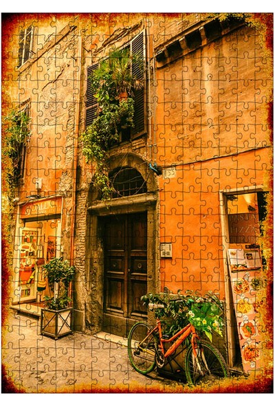 Tablomega Ahşap Mdf Puzzle Yapboz Duvar Tablosu Eski Bina 255 Parça 35*50 cm Tablomega Ahşap Mdf Puzzle Yapboz Duvar Tablosu Eski Bina 255 Parça 35*50 cm