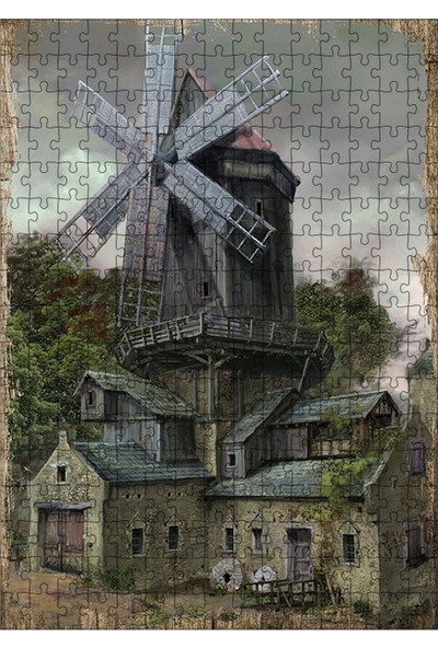 Tablomega Ahşap Mdf Puzzle Yapboz Yel Değirmeni 255 Parça 35*50 cm Tablomega Ahşap Mdf Puzzle Yapboz Yel Değirmeni 255 Parça 35*50 cm