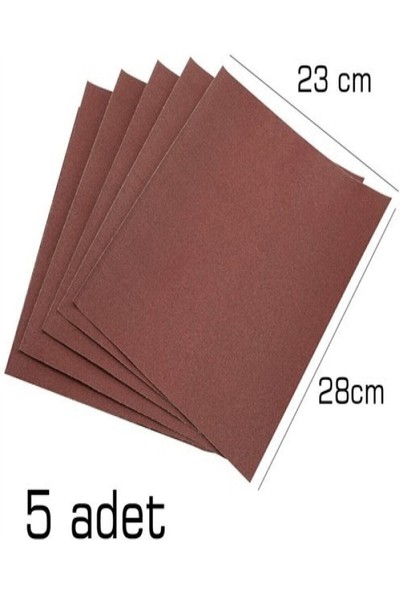 Owl Kağıt Zımpara Su Zımparası No 100 Kum 5 Adet