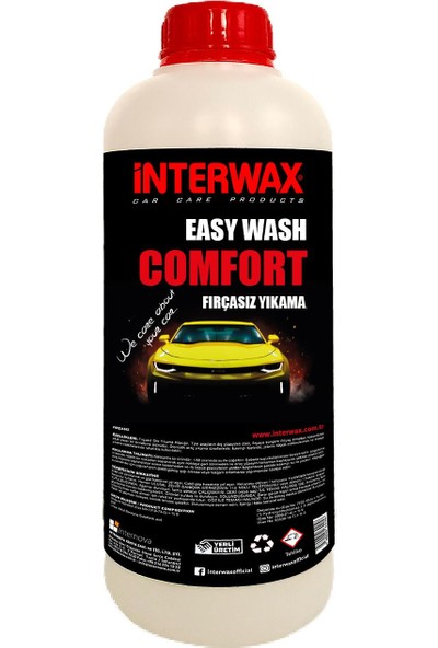 Interwax Easy Wash Comfort Fırçasız Oto Yıkama Köpüğü 1 kg