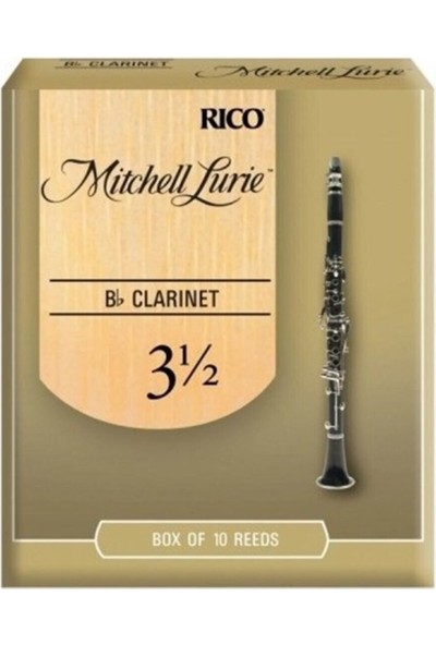 DAddario Woodwinds Rico M.lurie RML10BCL350 Sib Klarnet Kamışı No:3,5 DAddario Woodwinds Rico M.lurie RML10BCL350 Sib Klarnet Kamışı No:3,5