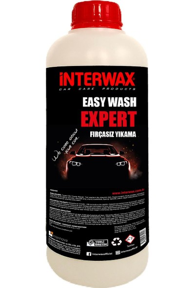 Interwax Easy Wash Expert Fırçasız Oto Yıkama Köpüğü 1 kg