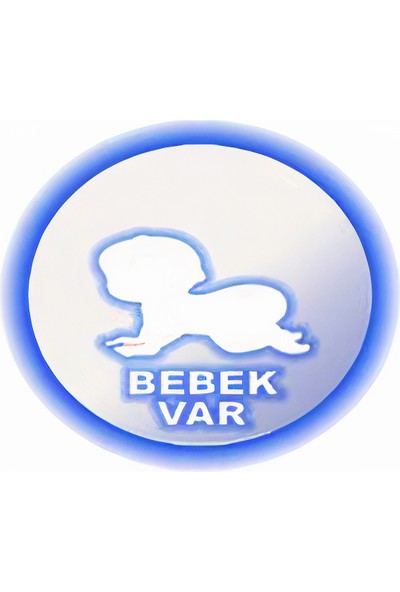Yakamoz Mavi Işıklı Mercek Dikkat Bebek Dikiz Aynası 12 cm Yakamoz Mavi Işıklı Mercek Dikkat Bebek Dikiz Aynası 12 cm